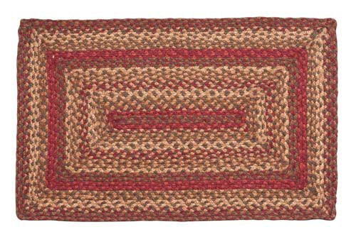 Cinnamon _IHF Home Decor_Jute Braided Rug_Rect. 20"x30"